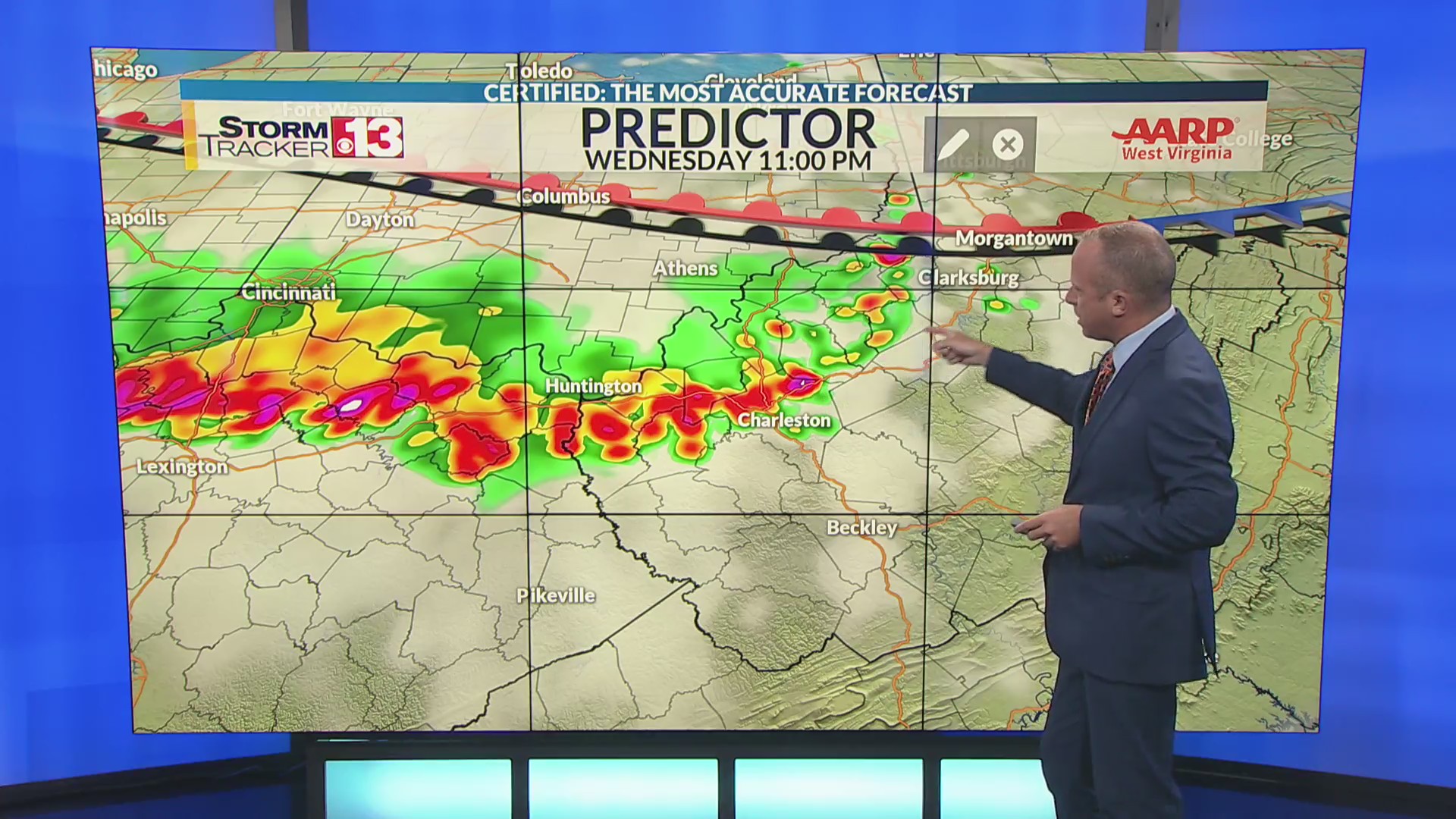 BRYAN HUGHES: Strong storms this evening – WOWK 13 News