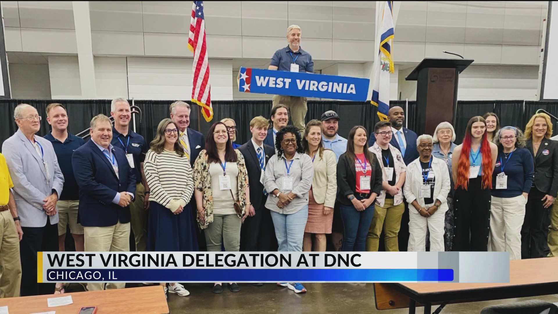 West Virginia delegation arrives in Chicago for Democratic National ...