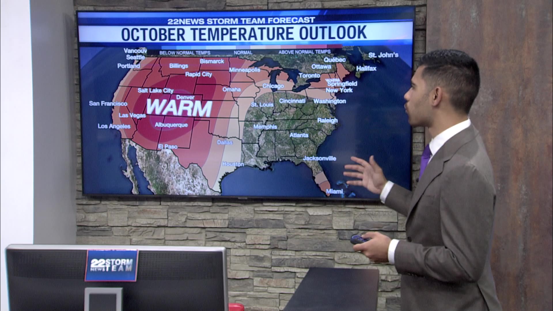 October weather outlook for Massachusetts – WWLP