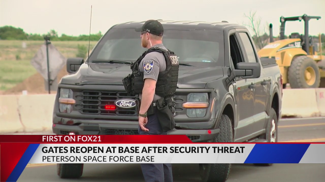 Gates reopen at Peterson SFB after security incident – FOX21 News Colorado