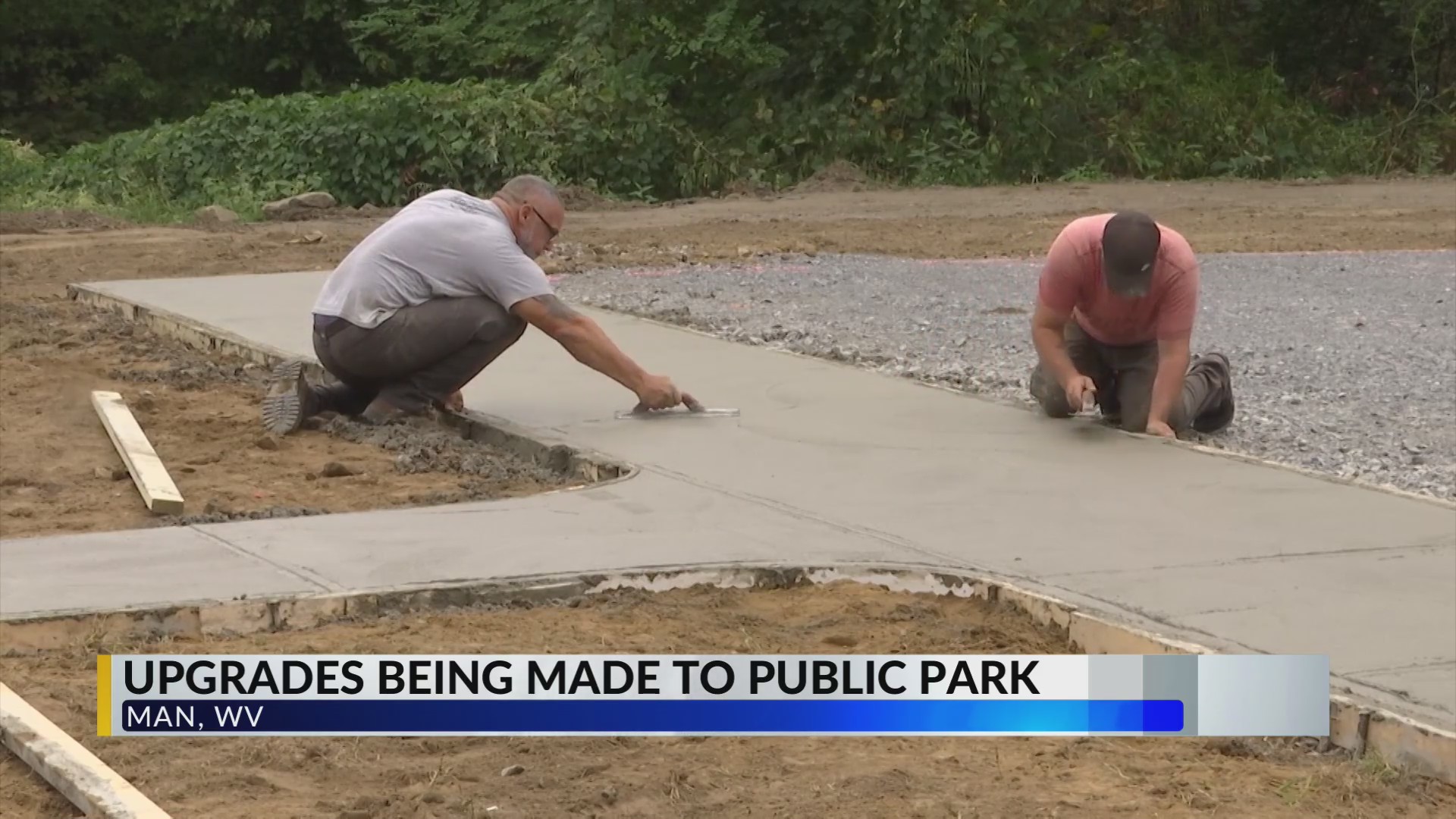 Construction underway on new Man riverfront park – WOWK 13 News