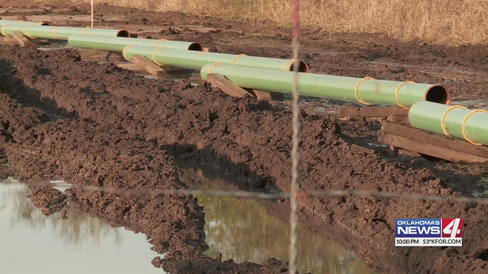 Frustration nears boiling point over pipeline construction – KFOR.com ...
