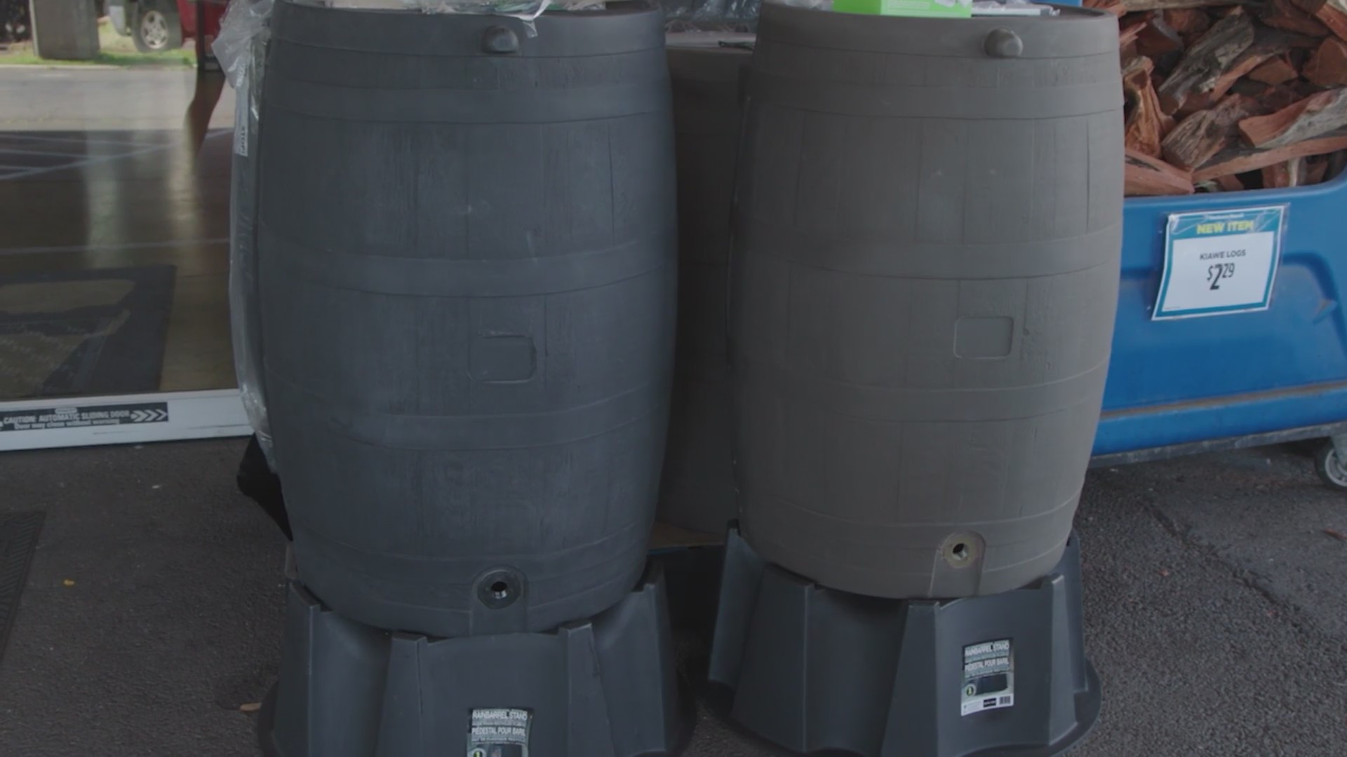 Hardware Hawaii Promotes Rain Barrel Water Catchment Systems – KHON2