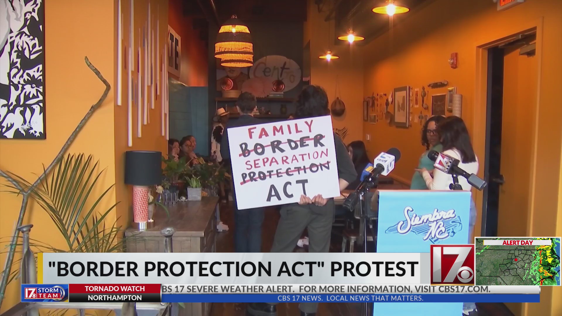 “Border Protection Act” protest – CBS17.com