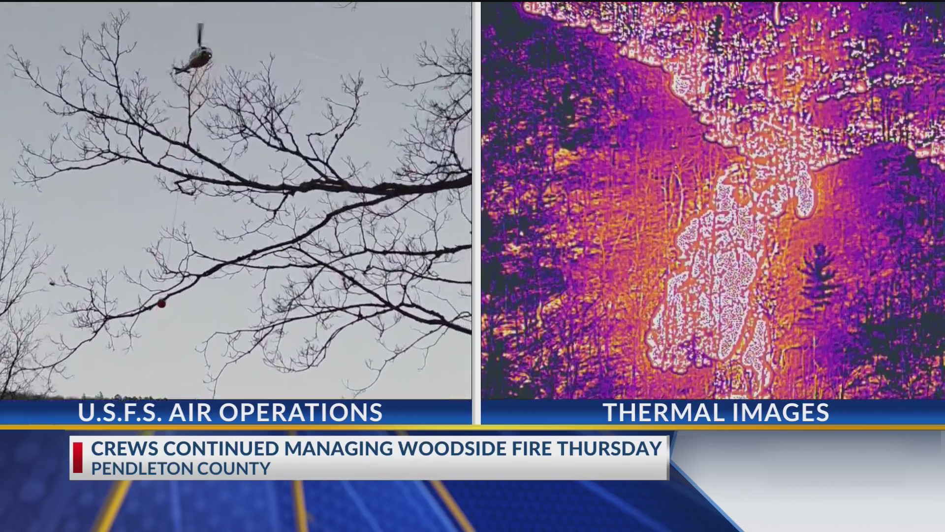Woodside Fire in Monongahela National Forest grows to 200 acres – WBOY.com