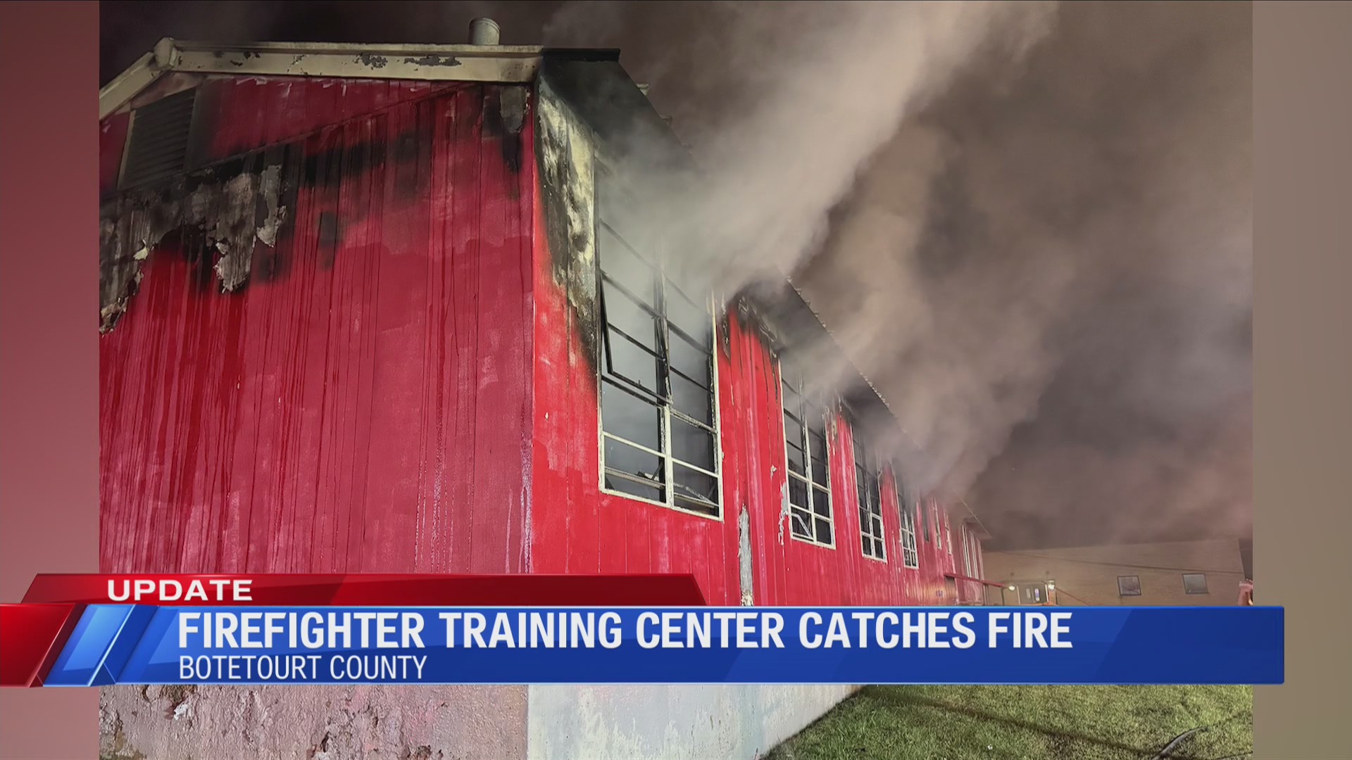 Firefighter training center catches fire – WFXRtv