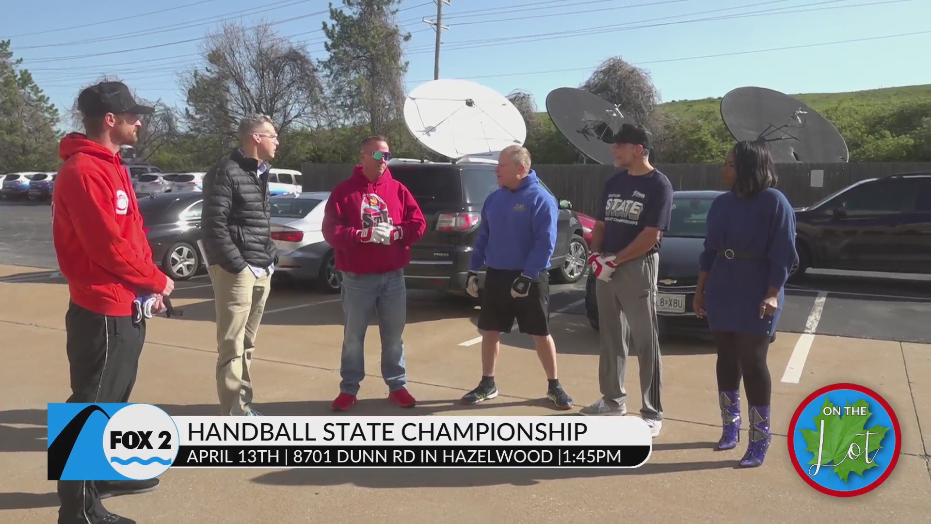 Tim and Chelsea learn handball from the Handball State Champs! – FOX 2