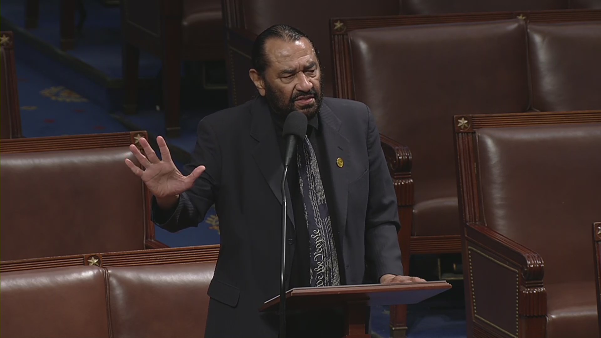 Houston Rep. Al Green speaks on being censured by House for ‘standing ...