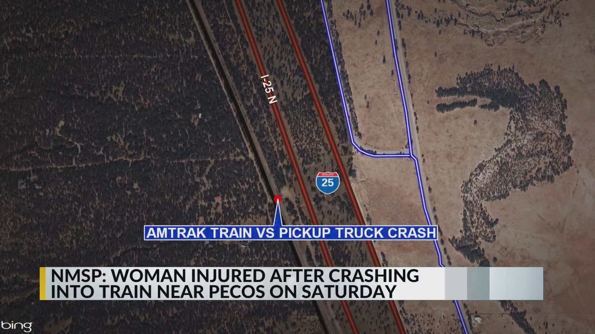 Woman’s truck hit by Amtrak train in Pecos – KRQE NEWS 13 – Breaking ...