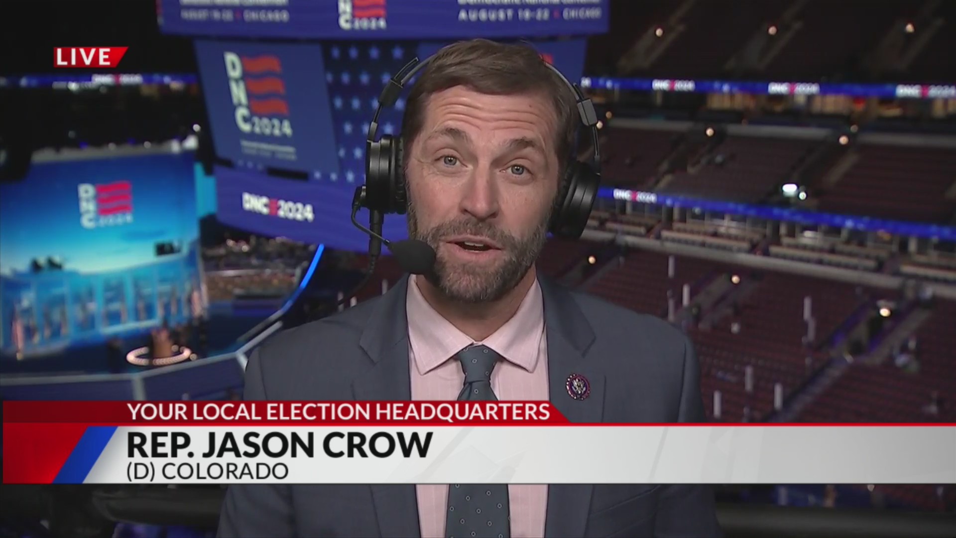 Rep. Jason Crow gives his thoughts on the DNC in Chicago – FOX31 Denver
