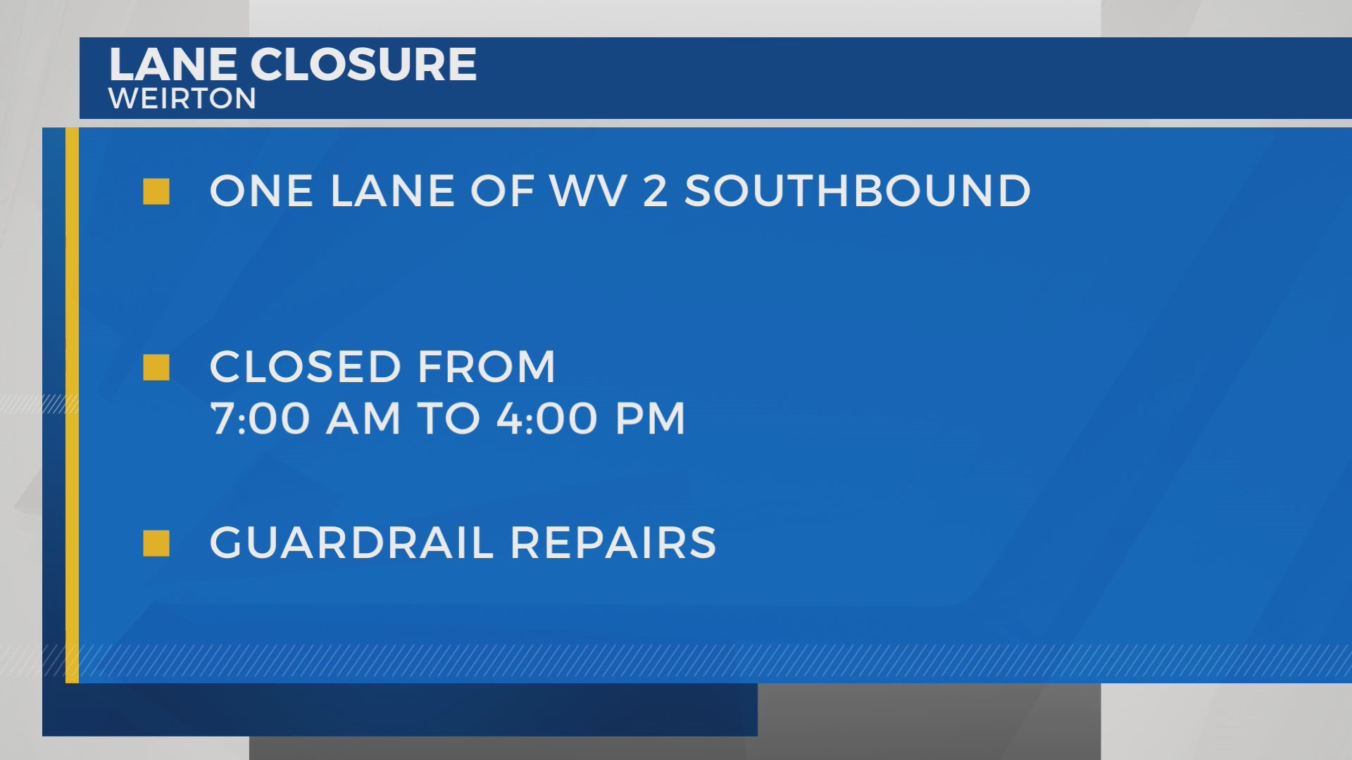 Top Stories for Monday April 28, 2025 – WTRF