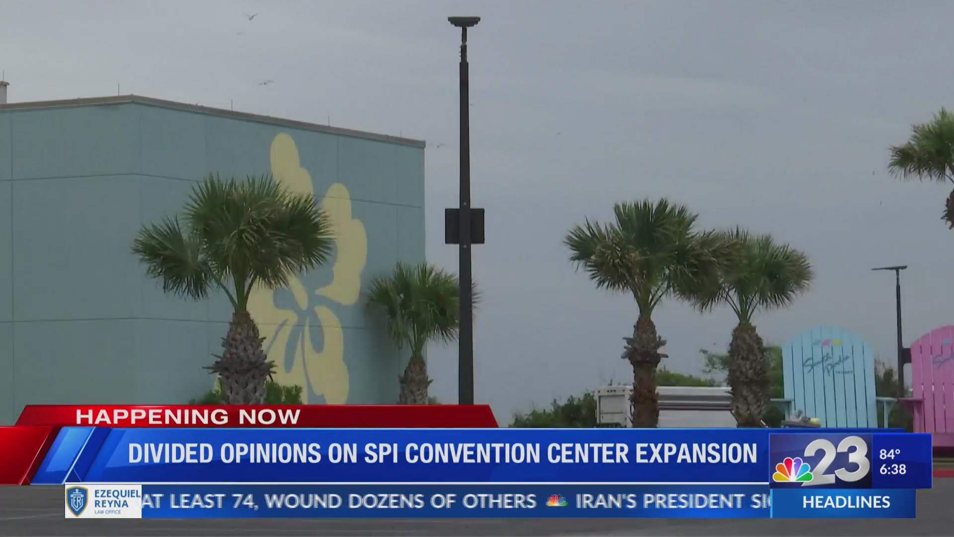Dividers Opinions on SPI Convention Center Expansion – KVEO-TV