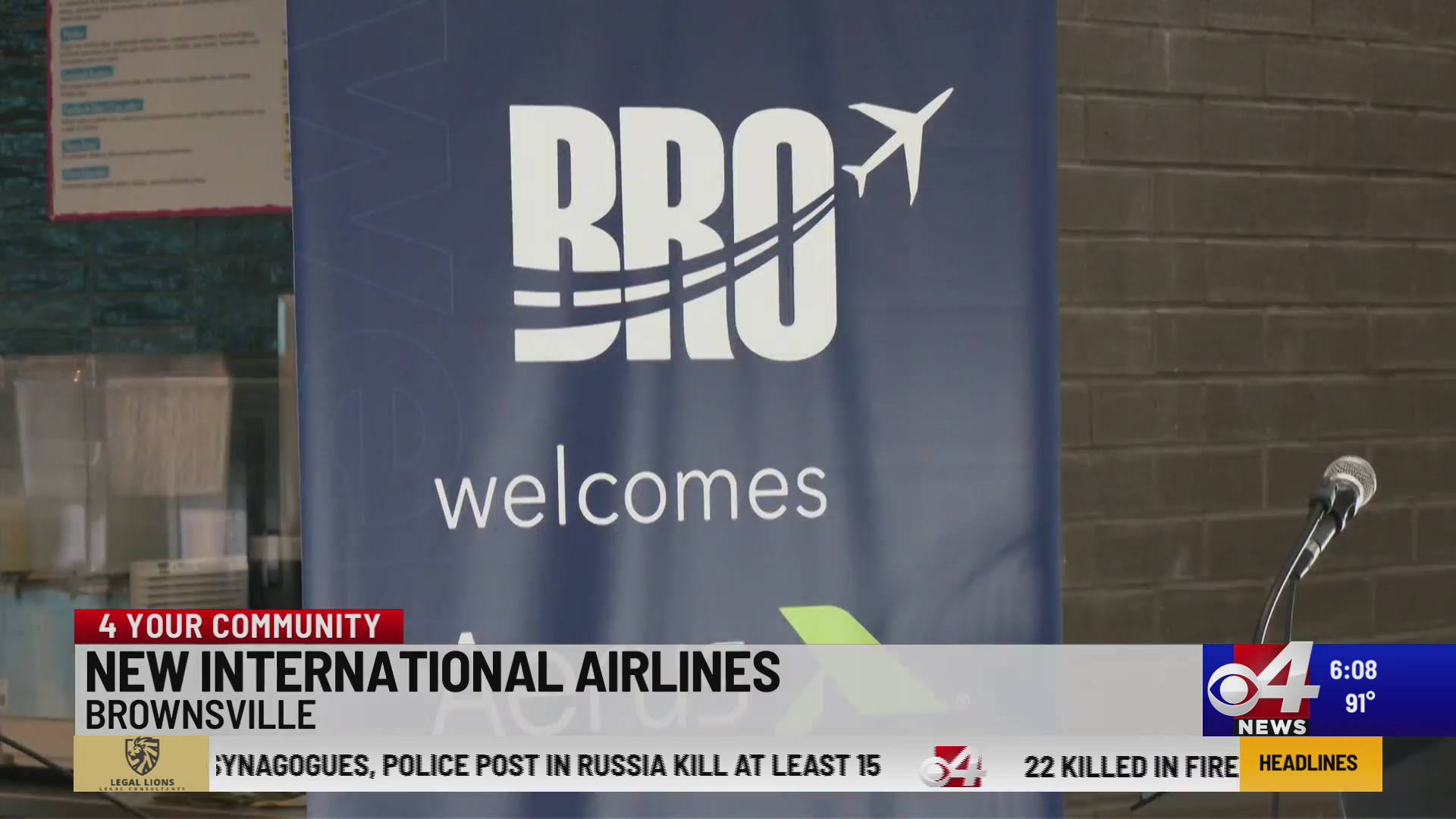 Brownsville airport announces new non-stop flights to Monterrey – KVEO-TV