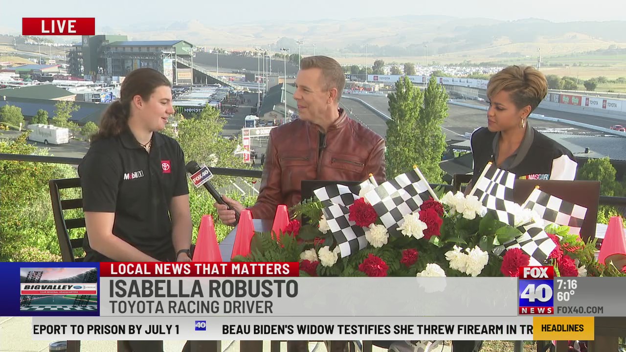 19-year-old Isabella Robusto talks preparations for Friday’s race ...