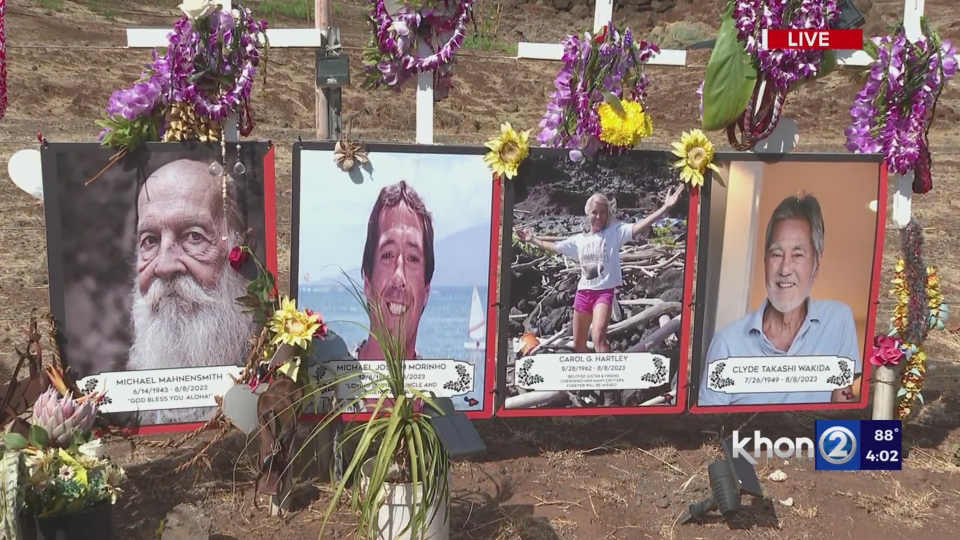 Hundreds gather to remember Lahaina wildfires – KHON2