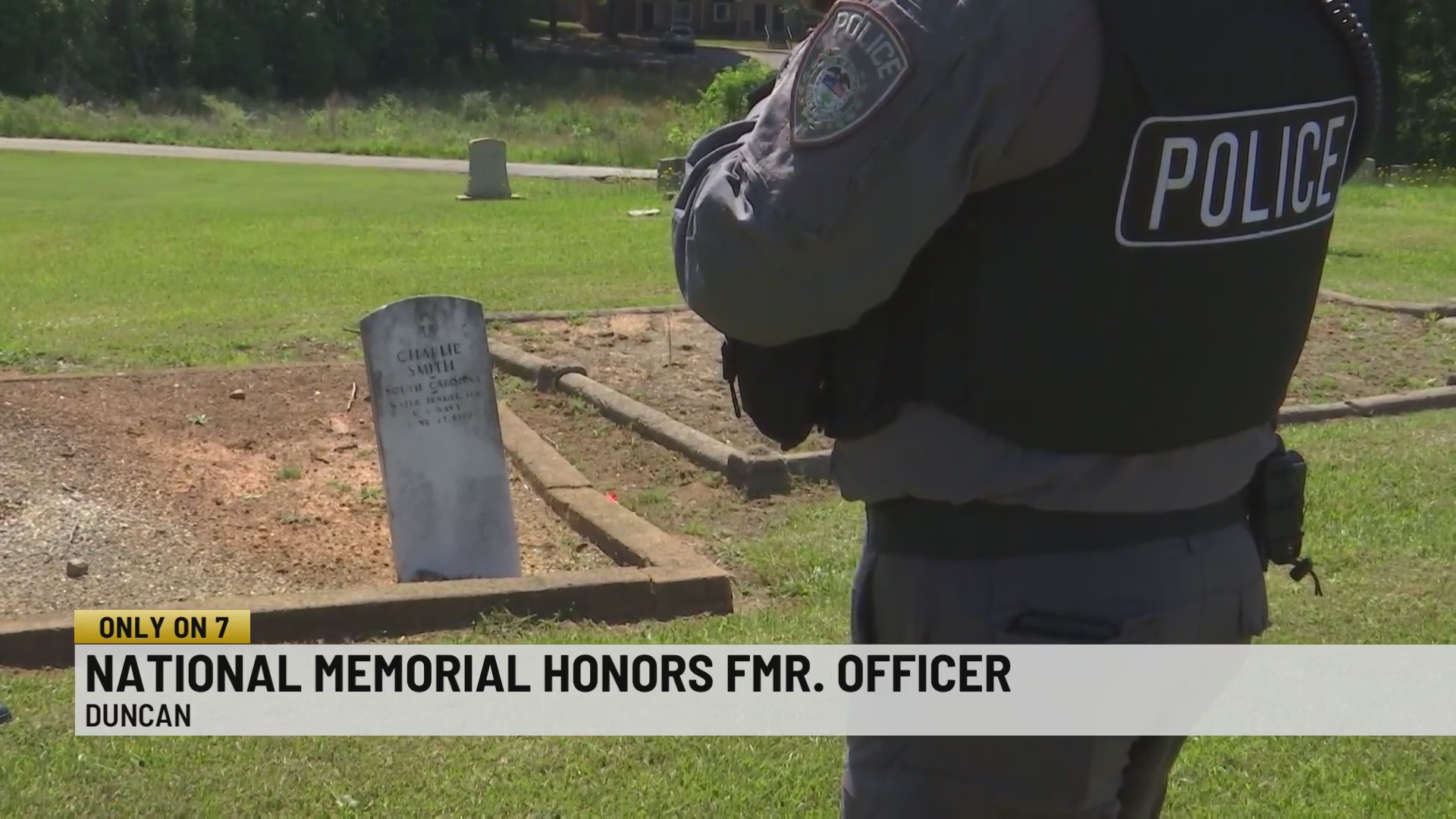 Fallen Duncan police officer to be inducted into national memorial ...
