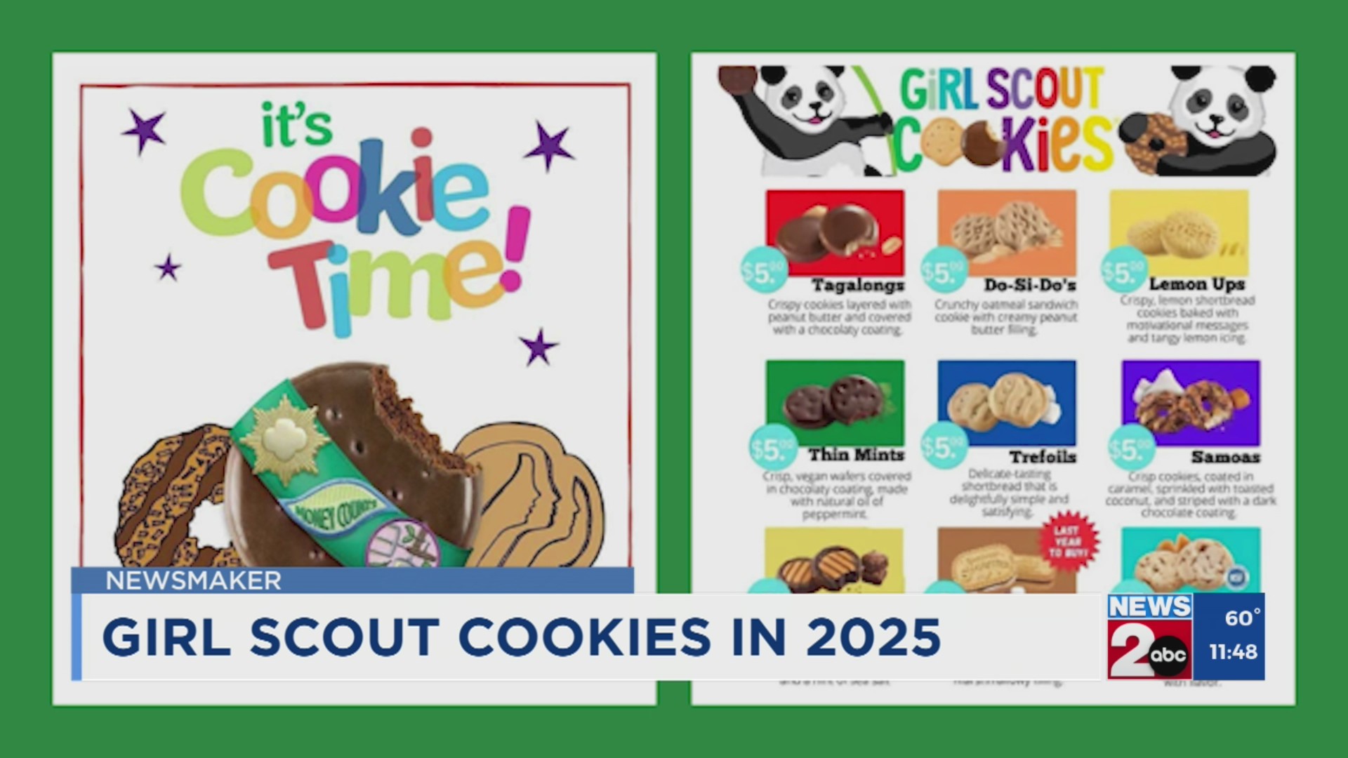 Newsmaker: 2025 Girl Scout cookies – WKRN News 2