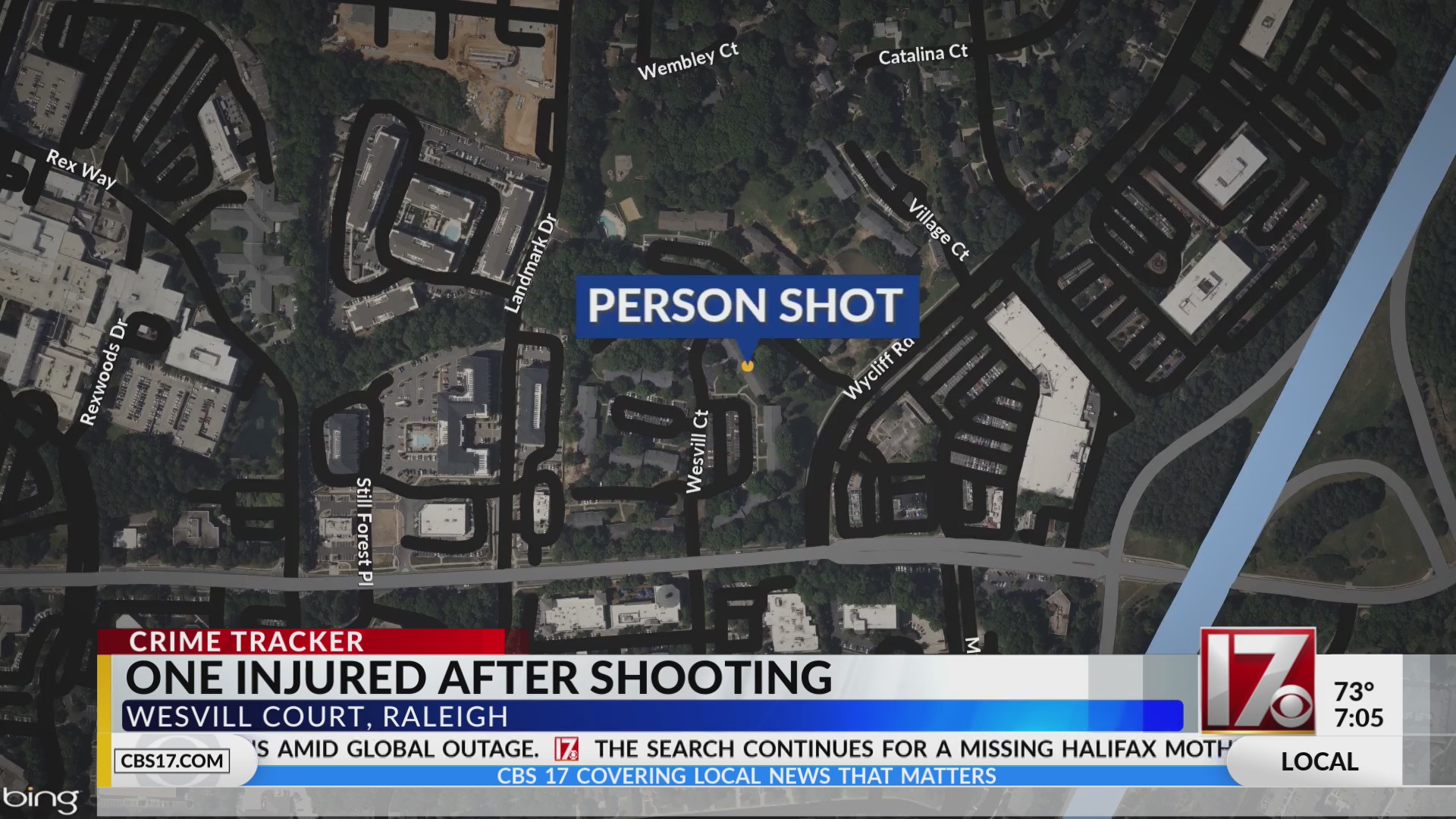 1 person injured after shooting near Lake Boone Trail in Raleigh – CBS17.com