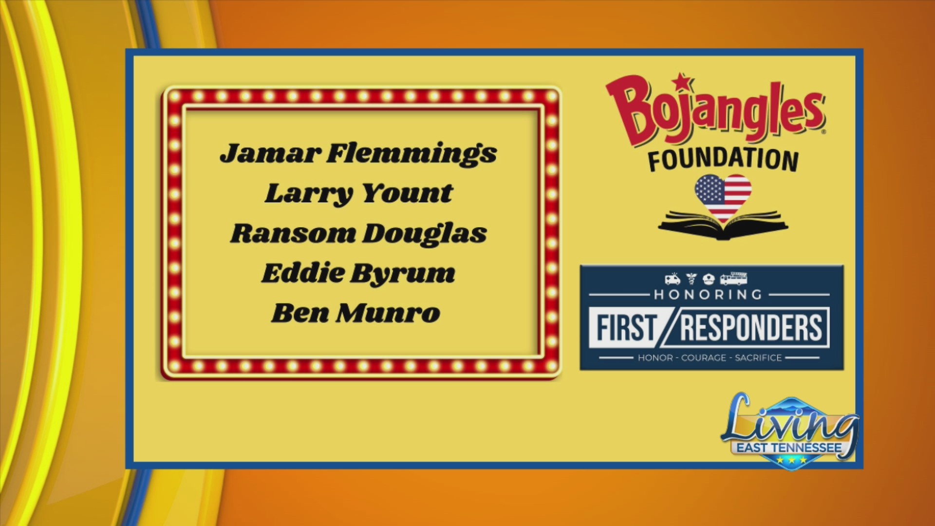 Bojangles Honors Local Heroes – WATE 6 On Your Side