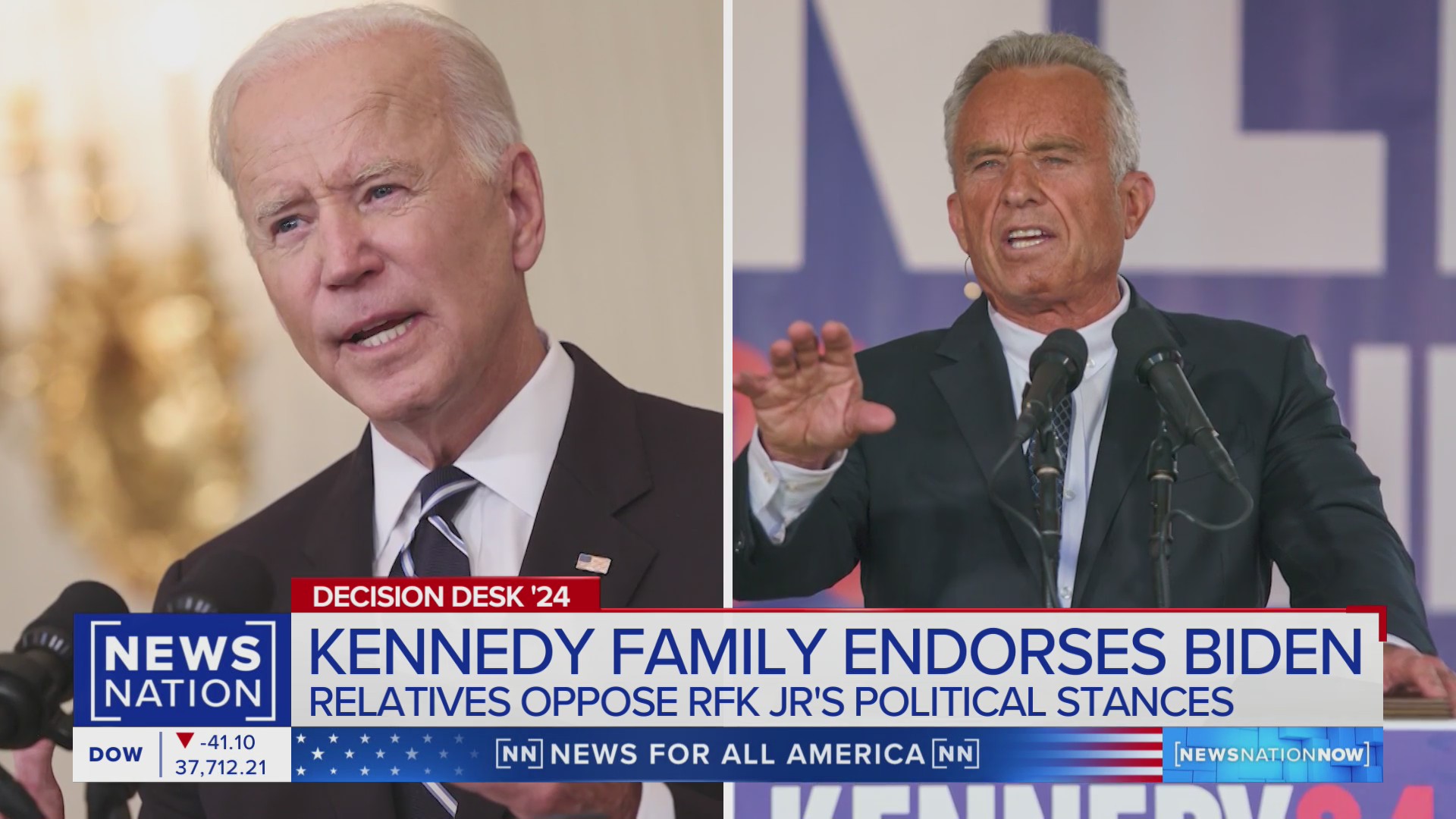 Biden scores endorsements from Kennedy family, looking to shore up ...