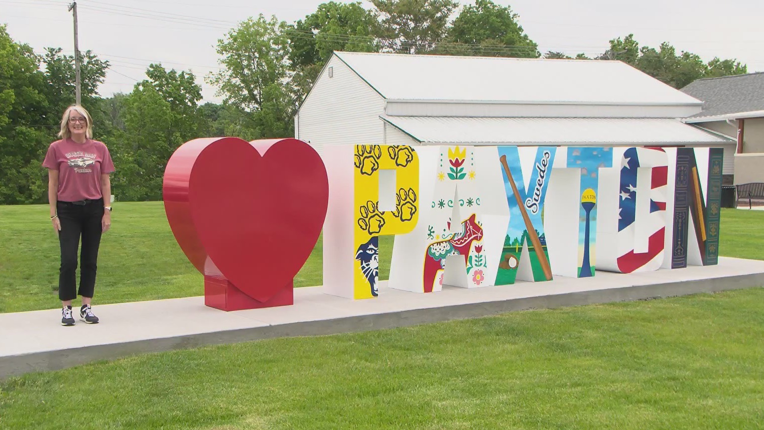 Downtown Paxton gets history-filled, interactive sign – WCIA.com