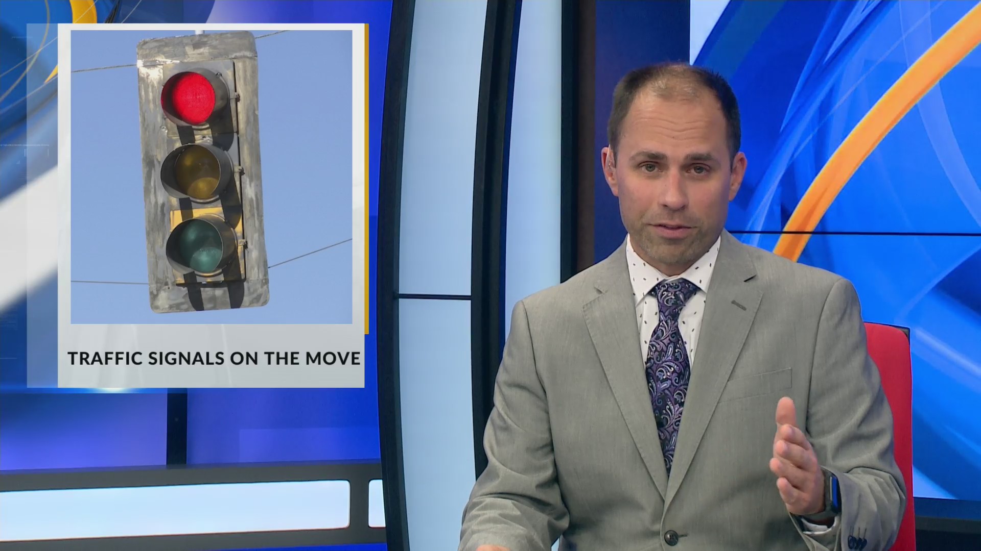 Traffic signals on the move – KX NEWS