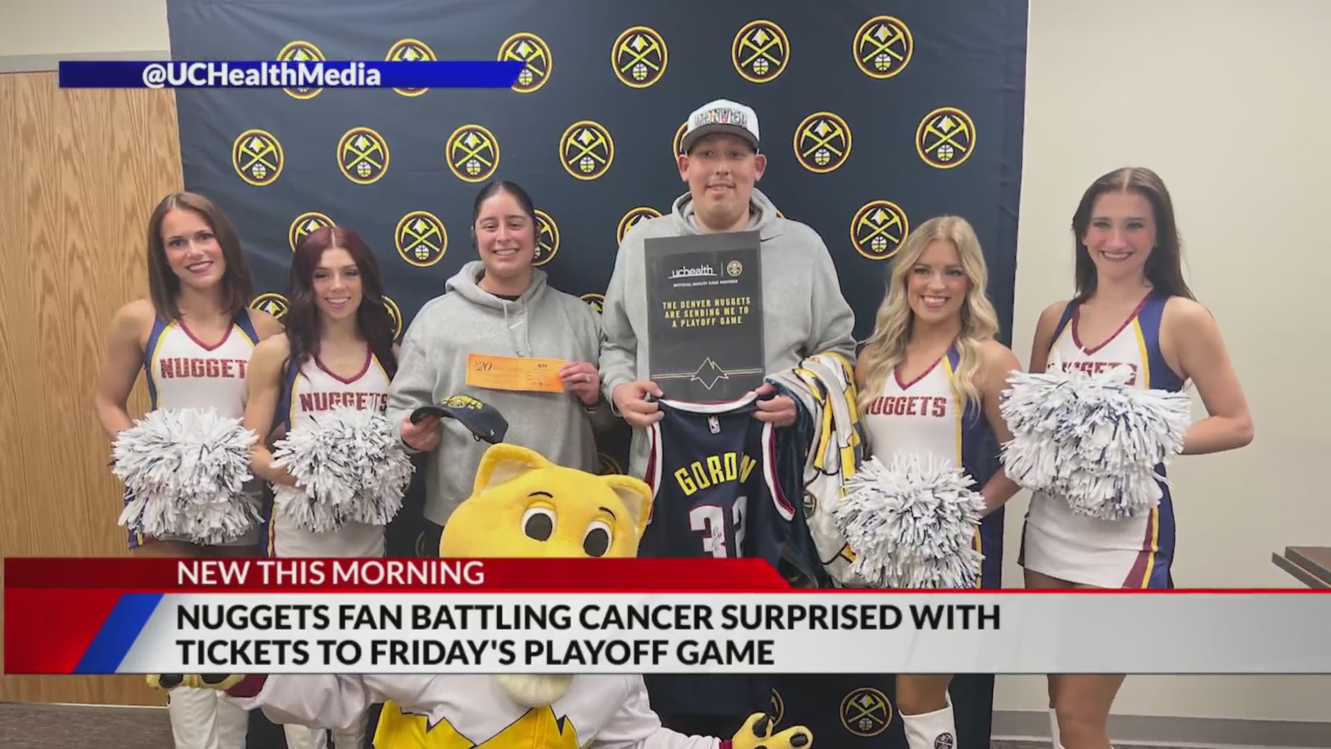 Nuggets fan battling cancer surprised with tickets – FOX31 Denver