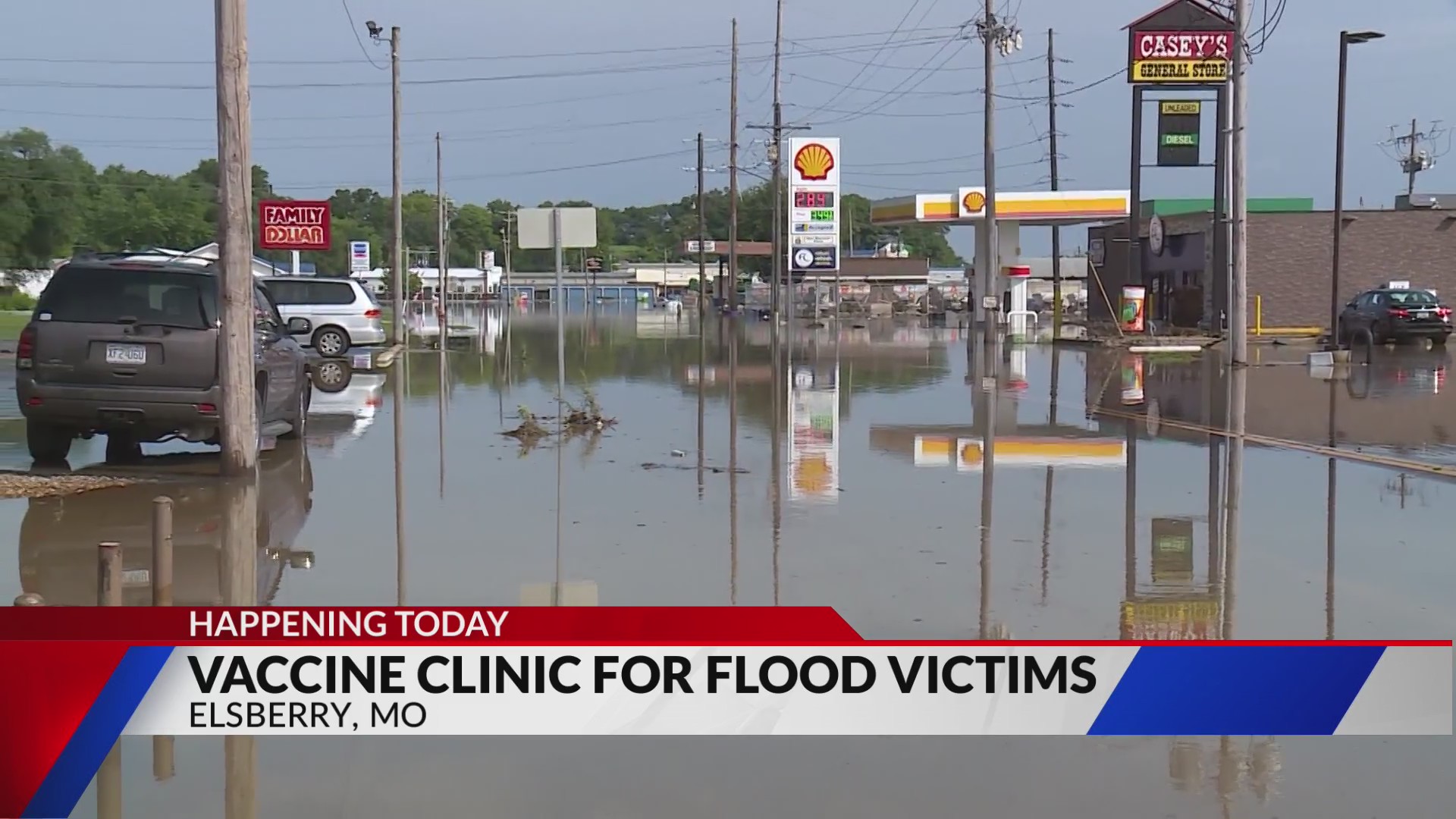 Vaccination clinic set up as Elsberry recovers from flood – FOX 2
