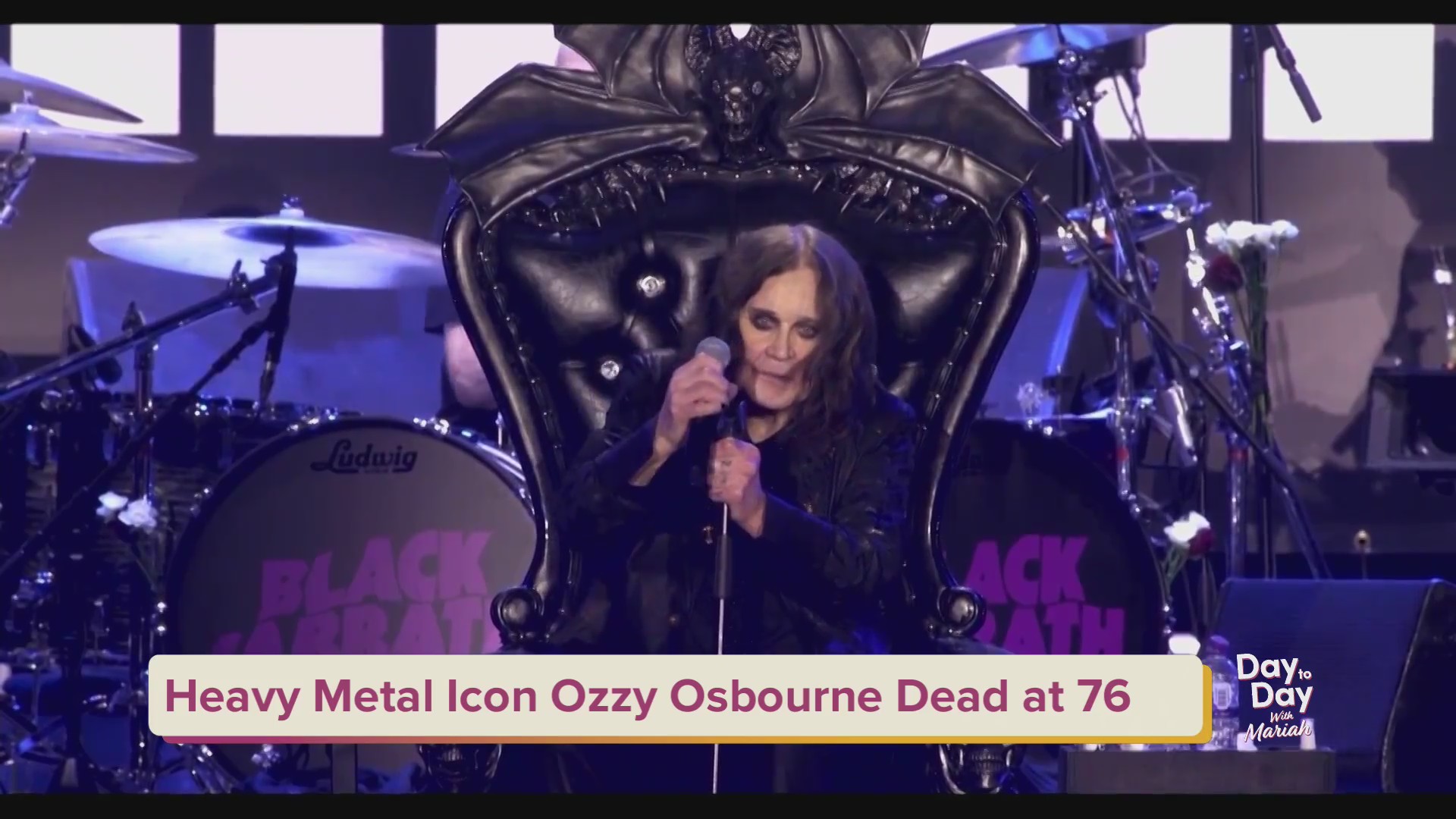 Heavy Metal Icon Ozzy Osbourne Dead at 76 | July 23, 2025 | Day to Day ...