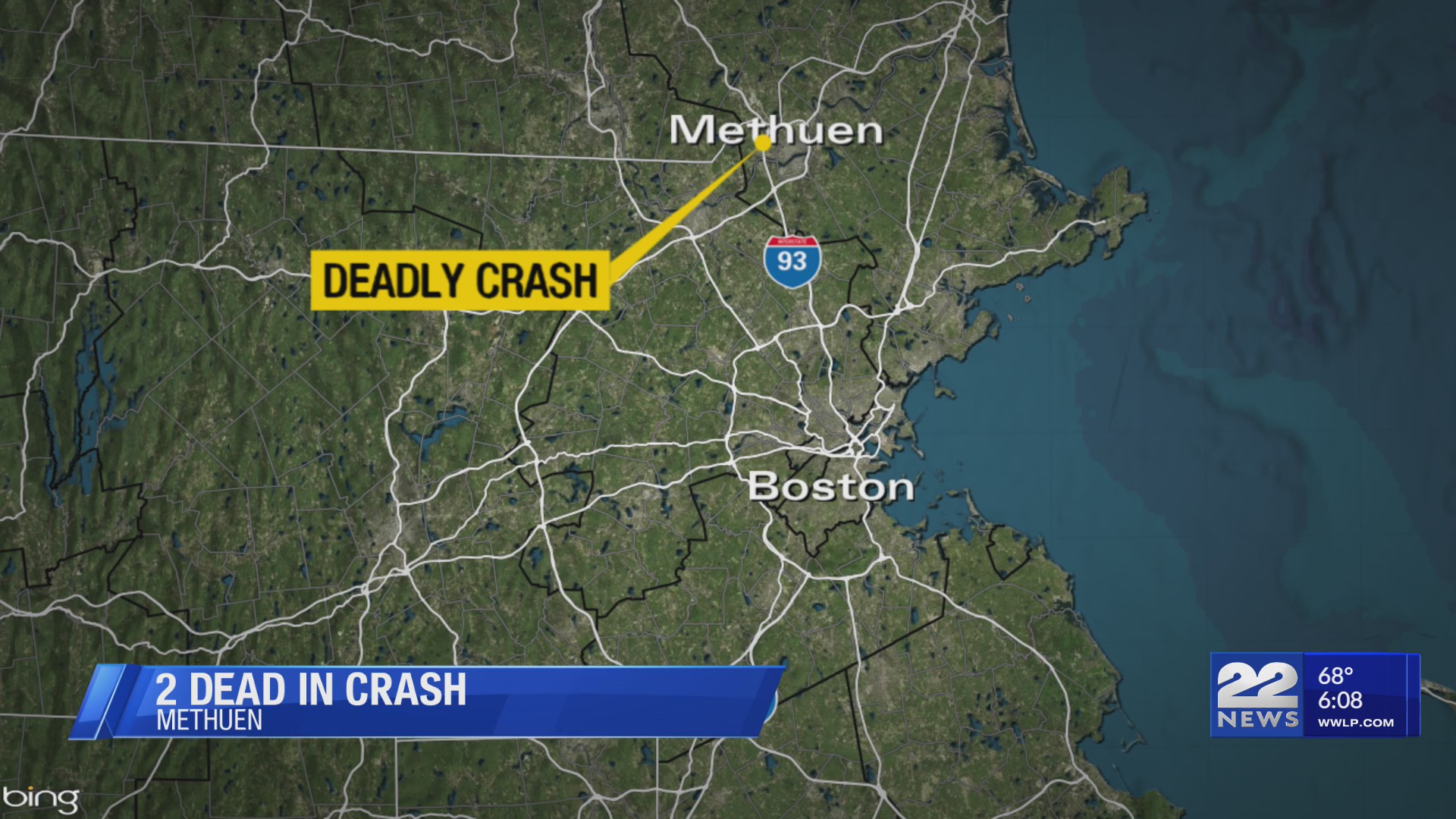 Two dead after head-on crash in Methuen – WWLP
