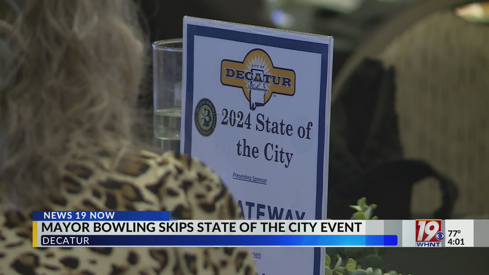 Mayor Bowling Skips State Of The City Event | April 30, 2024 | News 19 ...