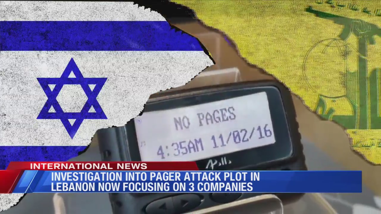 Investigation into pager attack plot in Lebanon focusing on 3 companies ...