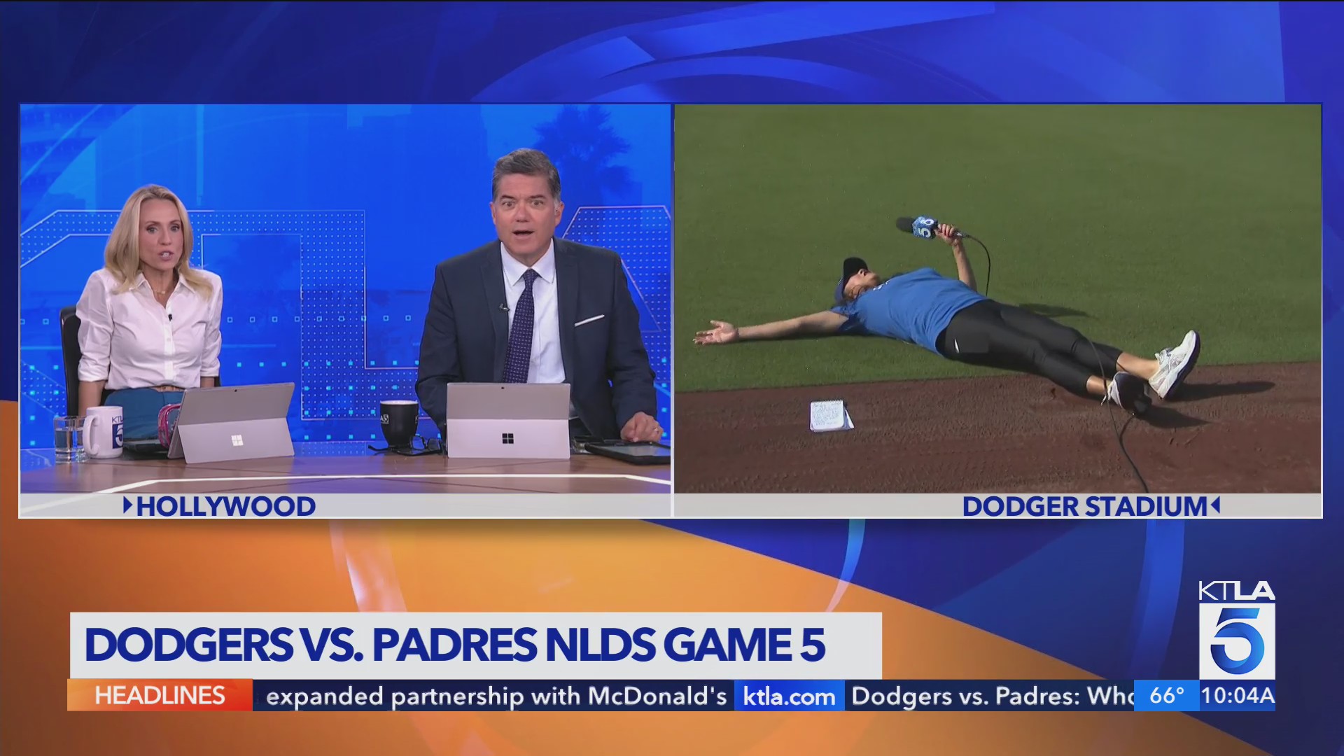 KTLA’s Ginger Chan: The Dodgers’ good luck charm? – KTLA