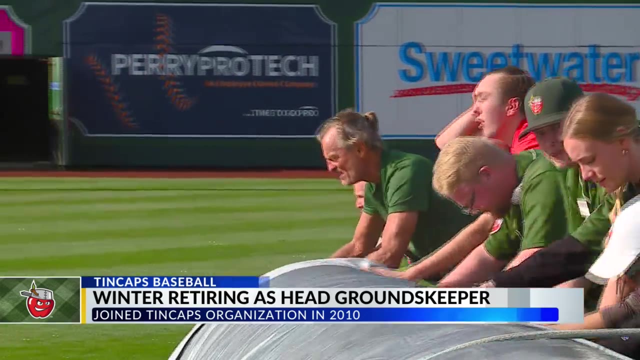 TinCaps head groundskeeper Keith Winter reflects on career highlights ...