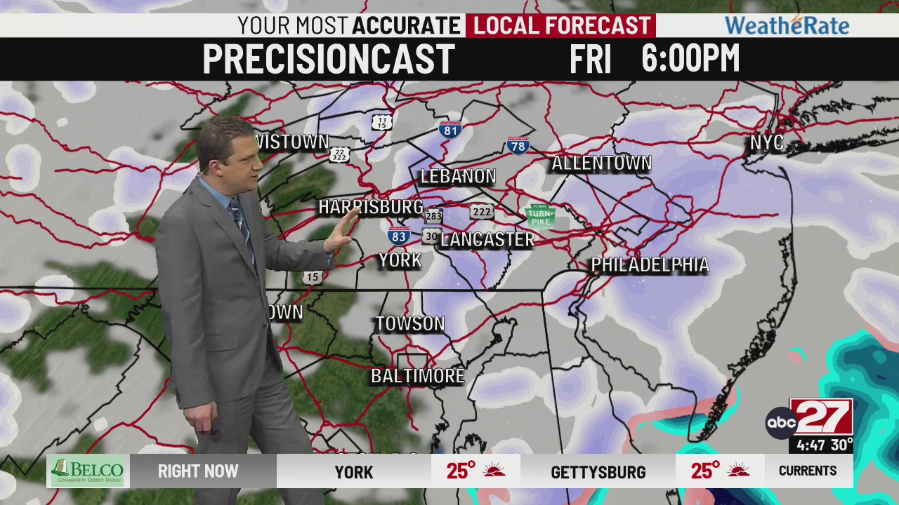 Brett’s Friday Morning Forecast – ABC27