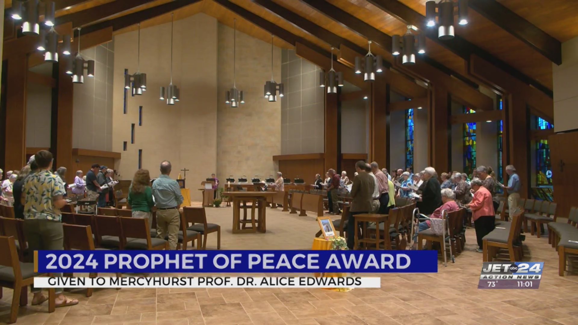 Mercyhurst professor given Prophet of Peace Award by Benedictine ...