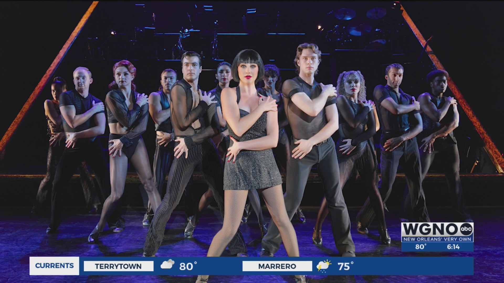 Learning dance moves from ‘Velma Kelly’ from Broadway’s ‘Chicago’ – WGNO