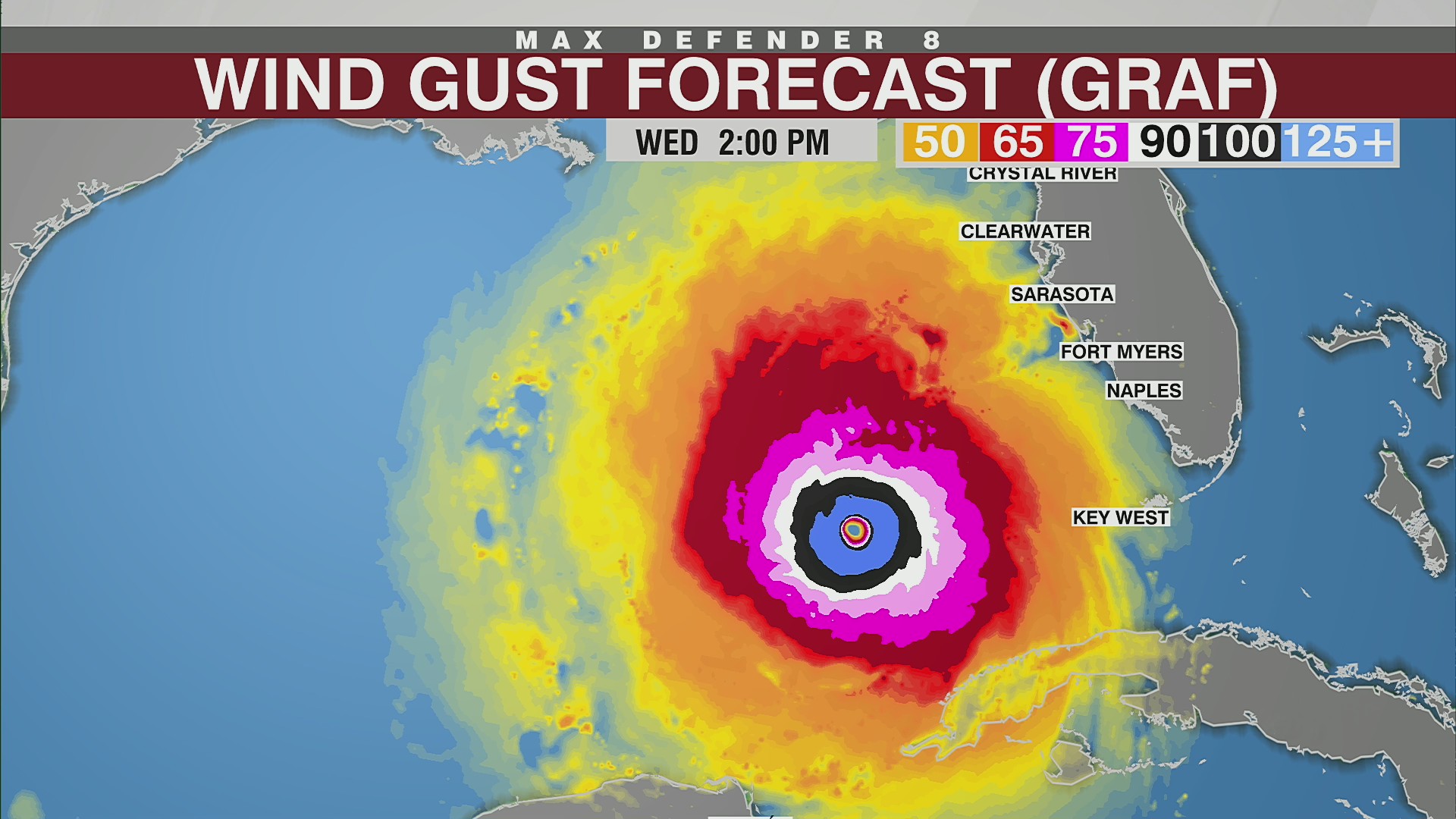 ‘Watch It Expand’ WFLA’s In-House Model Shows Fast Growth of Hurricane ...
