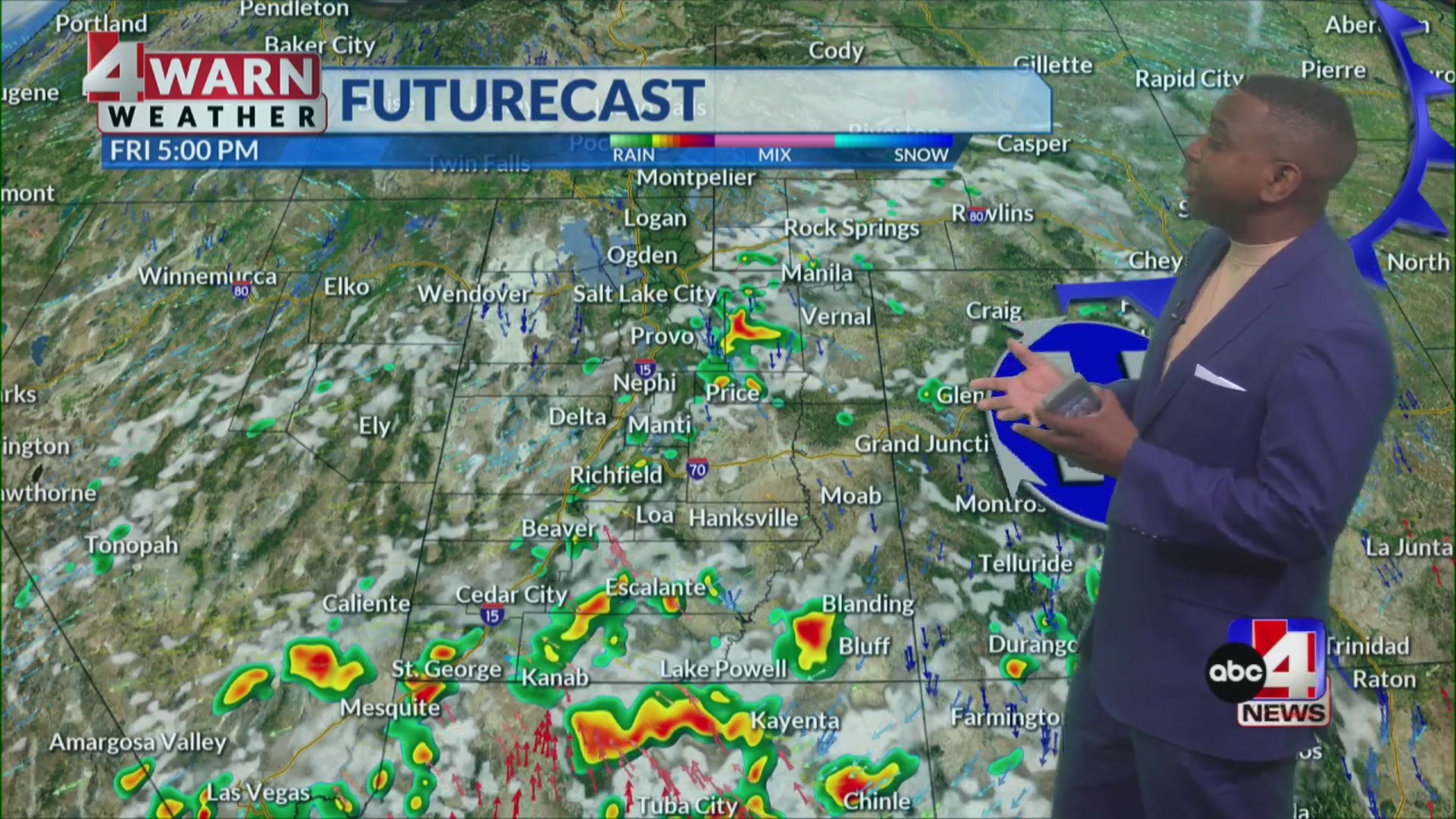 Unsettled weather and flash flood concerns in southern Utah – ABC4 Utah