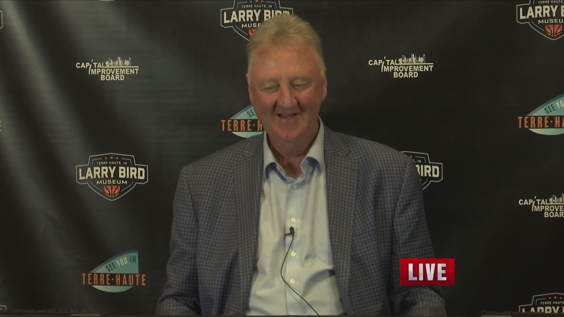 Full Larry Bird news conference – WANE 15
