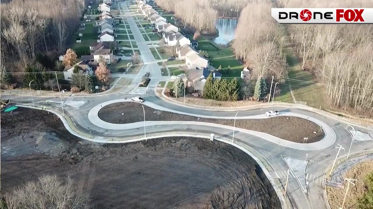 SEE IT: ‘Peanut-shaped’ roundabout opening today in NE Ohio – Fox 8 ...
