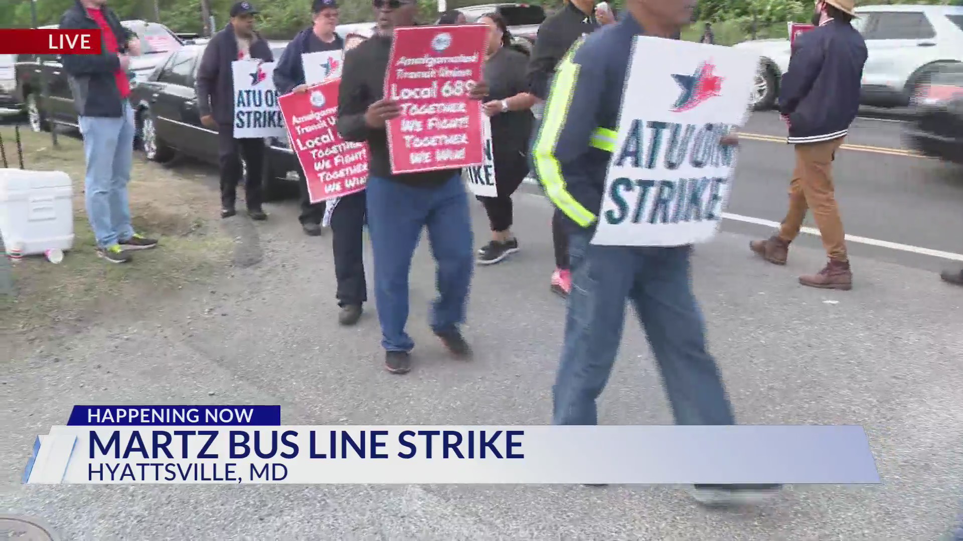 Martz Gold Line workers remain on strike amid contract negotiation issues – DC News Now | DC ...