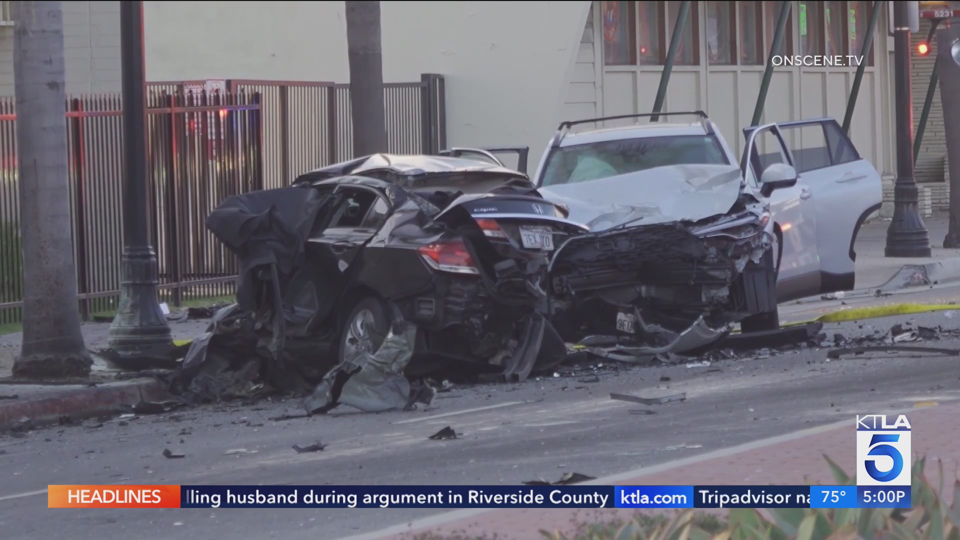 Drivers identified in deadly wrong-way Santa Ana crash – KTLA
