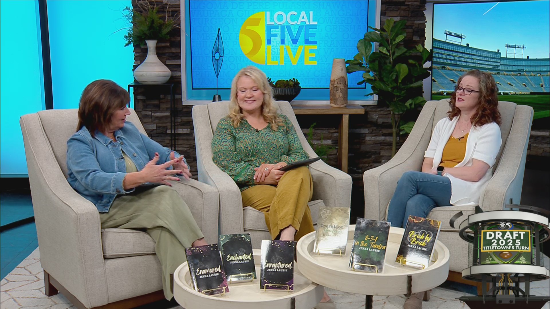 We’re calling 831 for a new football romance with author Jenna Laurie ...