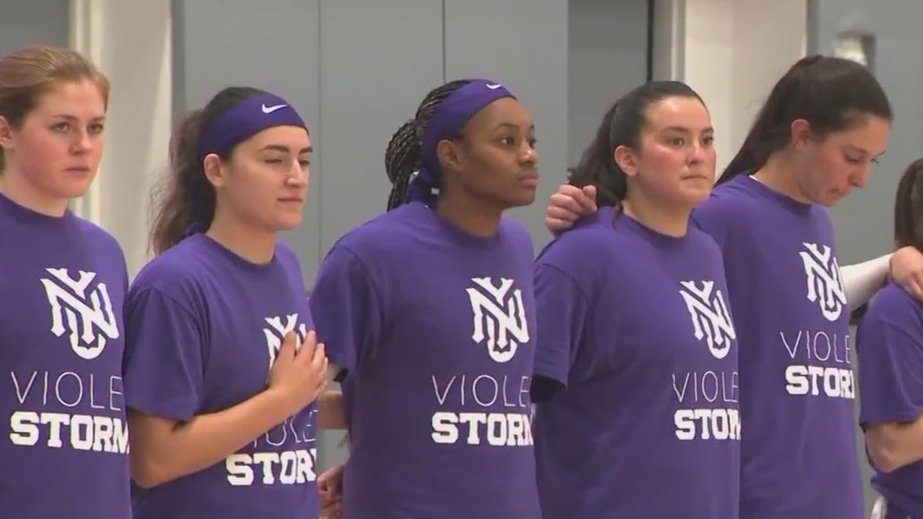 NYU women’s basketball holds national title ceremony – PIX11