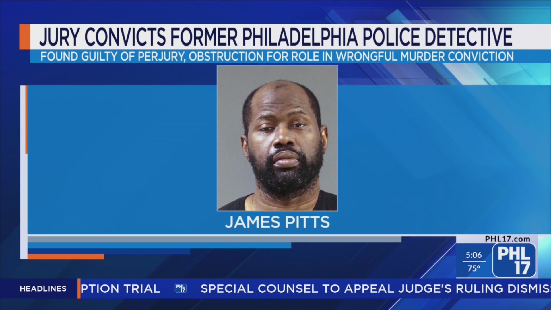 Former Philadelphia homicide detective found guilty of obstruction and perjury – PHL17.com