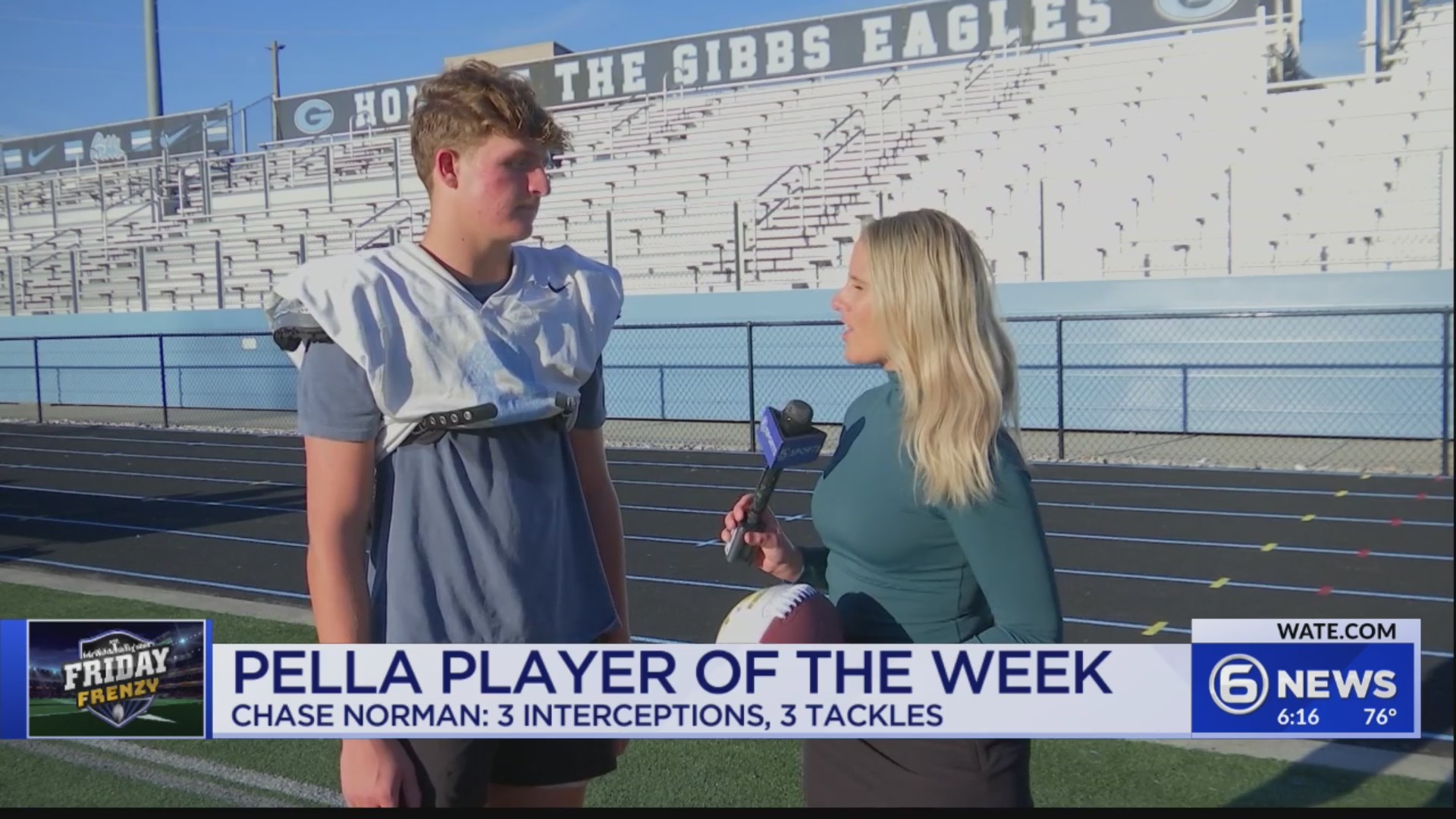 Pella Player of the Week: Chase Norman – WATE 6 On Your Side