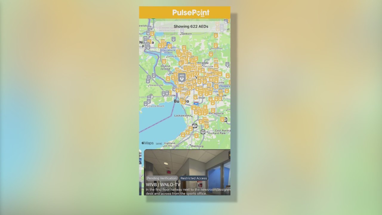 UBMD pushing for AED locations to be mapped across Western New York – News 4 Buffalo