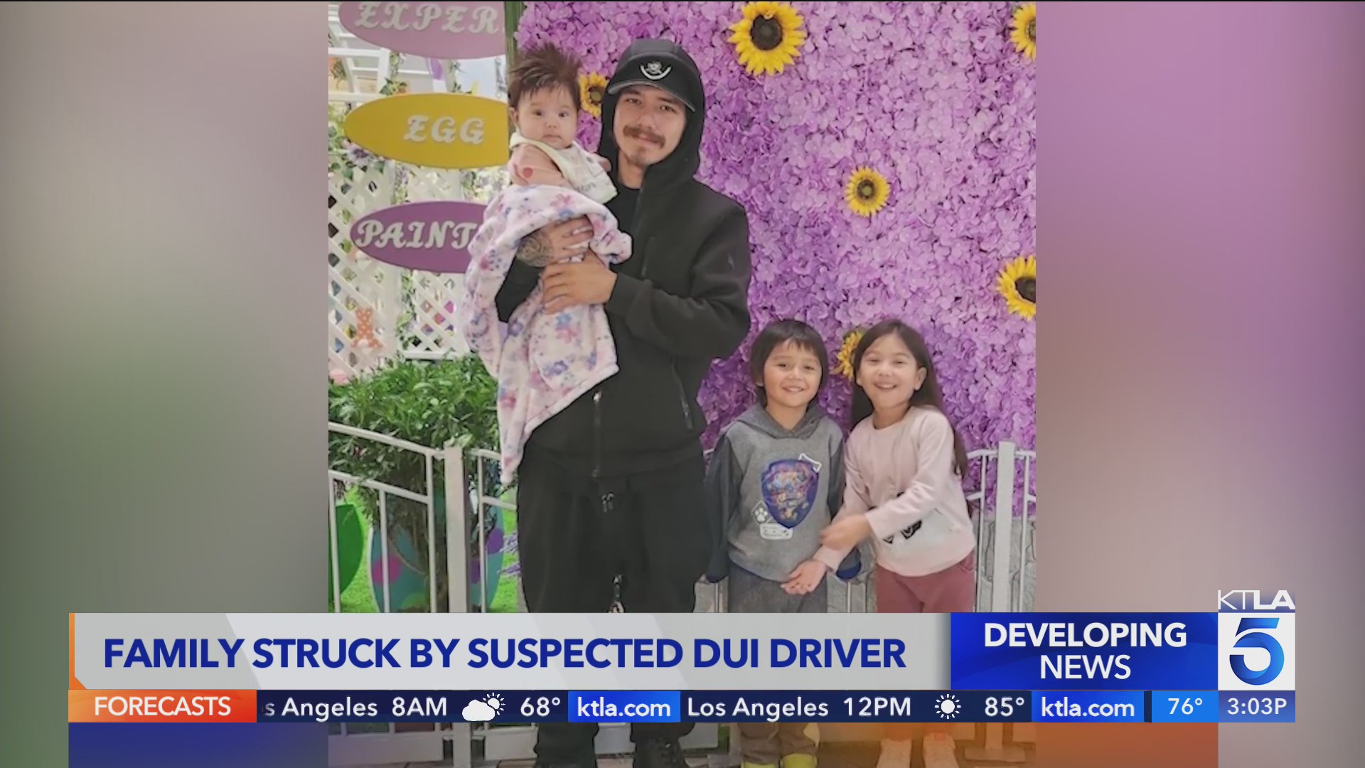 Mother of family struck by suspected DUI driver in SoCal speaks out – KTLA