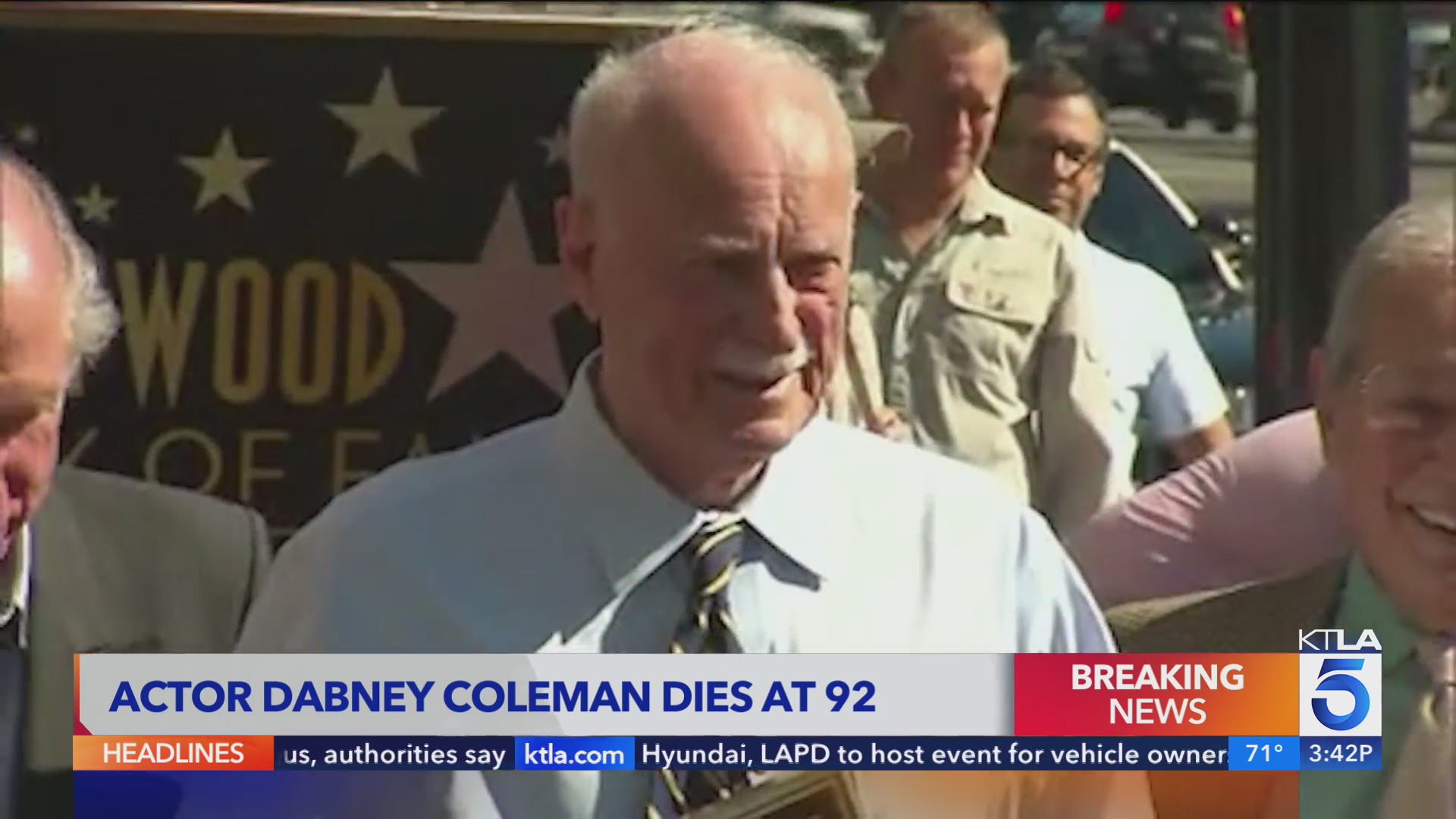 Actor Dabney Coleman dies at 92 – KTLA